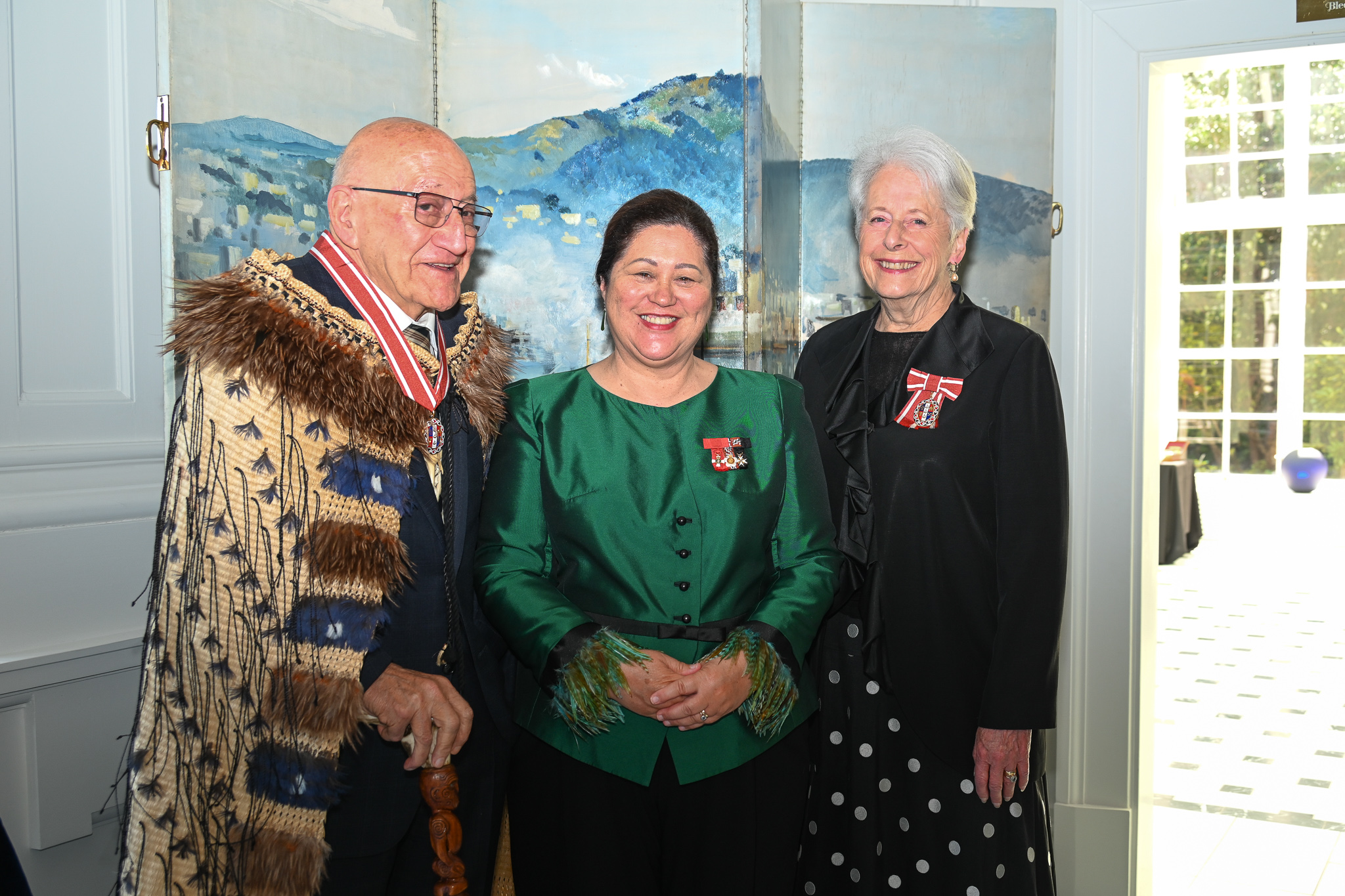 Investiture ceremony for Dame Silvia Cartwright ONZ and Sir Tipene O'Regan ONZ | The Governor ...